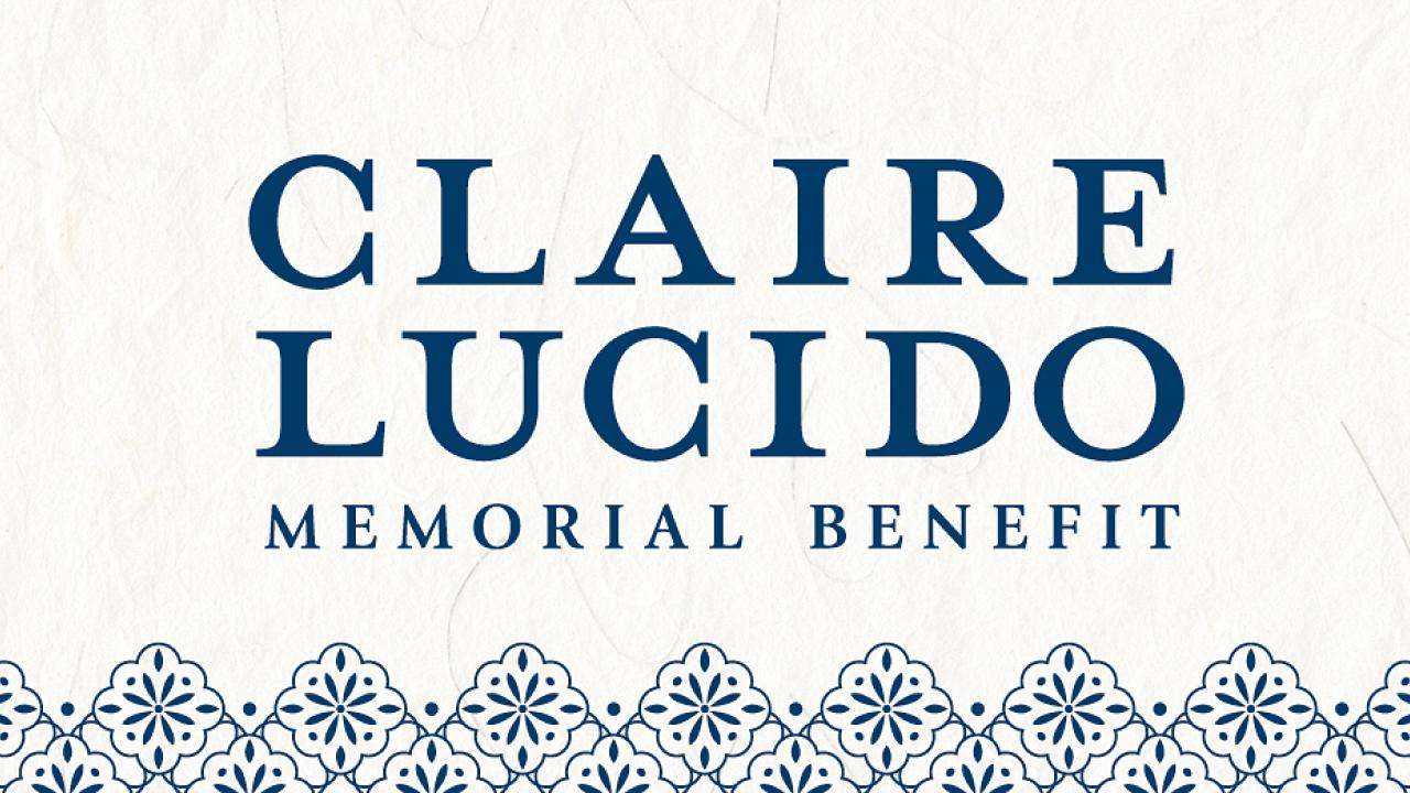 Claire Lucido Memorial Benefit | Office of Development
